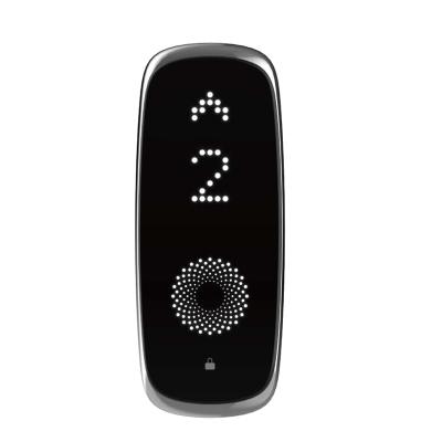 China Elevator Wall-Mounted LOP with Tempered Glass Dot Matrix Display for Lift Spare Parts for sale