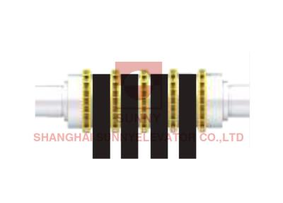 China Speed 1~2m / S Gearless Traction Machine / Motor For Passenger Elevator Spare Parts for sale