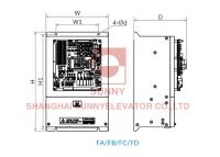 China Elevator Spare Parts for Single Phase 200-240V Elevator Integrated Controller for sale