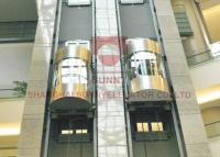 China Stainless Steel Panoramic Elevator Apartment Sightseeing Elevator For Passenger for sale
