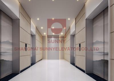 중국 자동 상업적 승객용 엘리베이터 승강기 안전한 운영 1600 킬로그램 로드 판매용