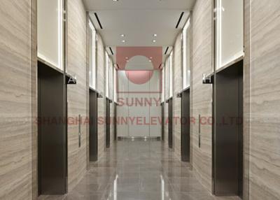 중국 1000 킬로그램 승객용 엘리베이터 매우 가는 선 스테인레스 스틸 소재 높은 안전 판매용