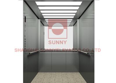 China 1.0 - 2.5m/S Speed Machine Roomless Elevator 1000kg Passenger Elevator Lift for sale