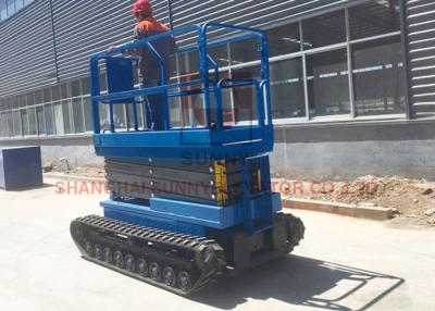 China Tracked Load 300kg Self Propelled Crawler Scissor Lift With CE ISO for sale