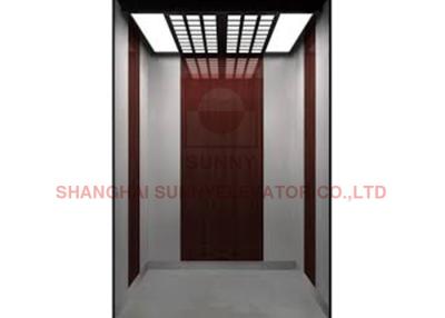 China Integrate Load 630kg Vvvf Control Passenger Elevator Lift With Gear Machine for sale
