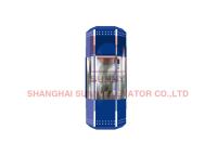 China Semicircular Sightseeing Elevator And Lift With Elevator Wire Rope for sale