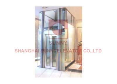 China VVVF 800kg Office Building MRL Home Machine Room Less Elevator for sale
