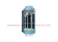 China AC Drive Glass Passenger Panoramic Elevator Without Machine Room for sale