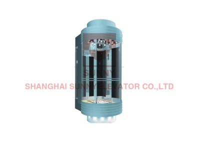 중국 기계실 없는 AC 드라이브 안경 승객 개관적 승강기 판매용