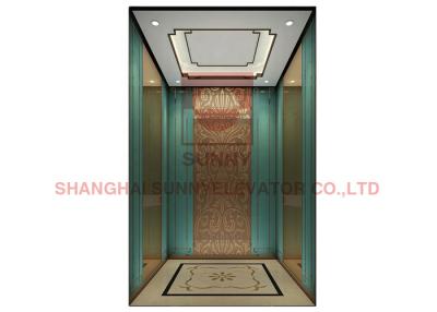 중국 AC MRL Gearless Traction 주거용 여객 엘리베이터 리프트 안정적인 기능 판매용