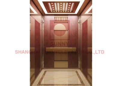 China Electric Residential Panoramic Elevator 0.4m/S For Hotel Building for sale