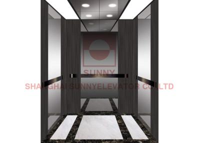 China 800kg MRL Golden Cabin Residential Home Elevators with AC Driven for sale