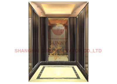 중국 VVVF 630kg 8 인 캐빈 장식 MRL 여객 엘리베이터 리프트 판매용