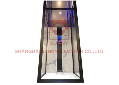 China 450kg Customized Panoramic Passenger Residential Home Elevator for sale