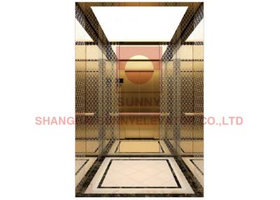 Cina 630-1600 kg ascensore per passeggeri a specchio con sala macchine in vendita