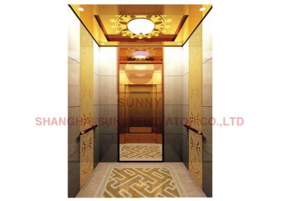 China CE Residential Passenger Elevator Lift With Gearless Motor 2.5m/S for sale
