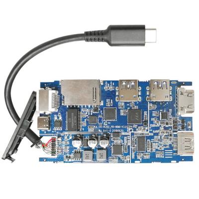 Cina Assemblea del PWB di elettronica 0.25OZ con il porto di carico del palladio di VGA RJ45 del lettore di schede di USB in vendita