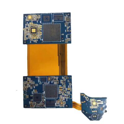 Cina PWB rigido blu della flessione di HASL ENIG che fabbrica i circuiti stampato rapidi di giro in vendita