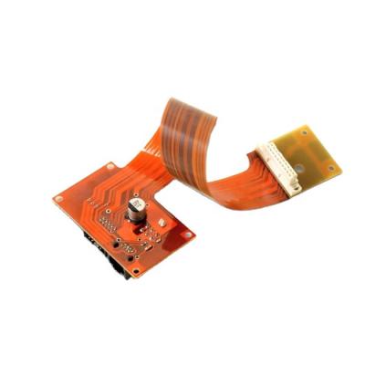 China 2oz Flexible Printed Circuit FPC Flat Cable Flex Rigid HASL PCB Assembling for sale