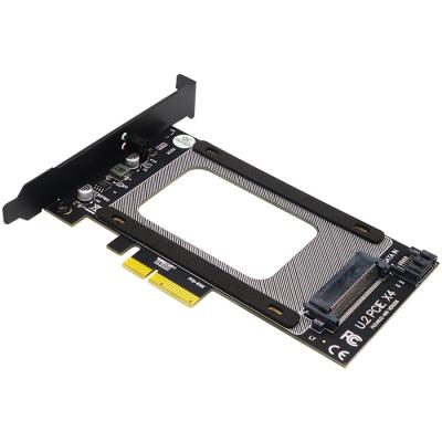 China PCIe U.2 Adapter U.2 SFF-8639 SSD zu PCI Express-Karten-Unterstützungs-U.2 SSD 2,5