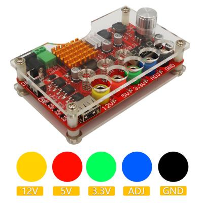 中国 3.3V、5V、12Vおよび1.8V-10.8V （ADJ）出力電圧ブレイクアウト板に13-24VをDC入力 販売のため