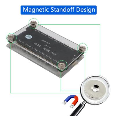 Cina hub di 12V RGB con la cassa acrilica ed il contrappeso magnetico per il regolatore di ASUS/MSI 12V 4Pin LED in vendita