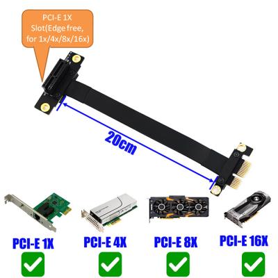 China Hoog - de Kabel van de kwaliteits pci-e PCI Express 36PIN 1X Uitbreiding Te koop