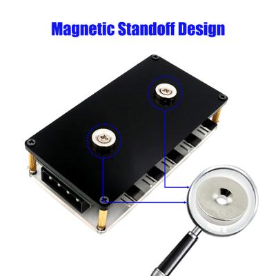 China 10-Way Fan Hub With PMMA Housing And Magnetic Bracket (Power Supply From A 4-Pin Molex Or SATA 15-Pin Connector) for sale