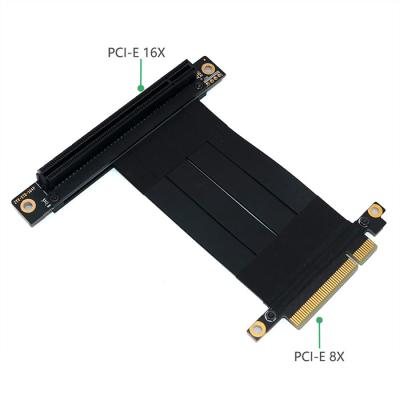 Κίνα Εκφράστε 16X στο αμόλυβδο QFN ΛΑΪΚΌ Pcie διαλυτικών χρώματος 8X Pcie καλώδιο προσαρμοστών καλωδίων προς πώληση