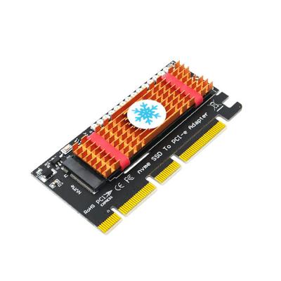 Cina Adattatore 4X 8X 16X dello SSD - del PCI E di M.2 Nvme con 3528 LED istantaneo variopinto in vendita
