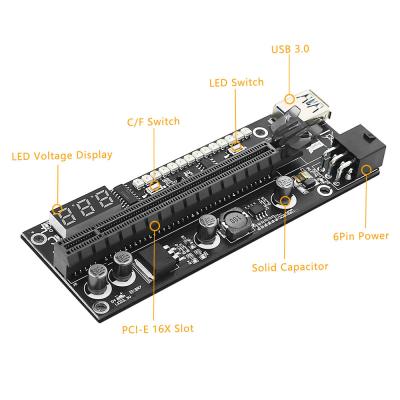 Cina Colonna montante 1x di PCIE alla carta di estensione grafica 16x in vendita