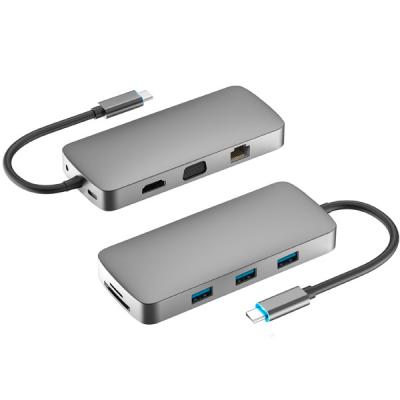 Cina 3,0 tipo porti 4mil di USB del HUB HDMI di C multi 10 per il separatore di USB del MacBook Pro in vendita