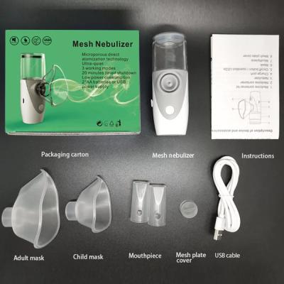 Cina Materiale ultrasonico silenzioso portatile adulto del PVC del grado medico del nebulizzatore dei bambini in vendita