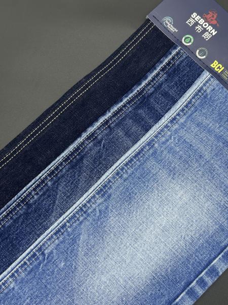 Quality Breathable Cotton Blend Fabric 13.8oz Heavy Denim Fabric Dark Blue For Workwear And Vintage Apparel for sale