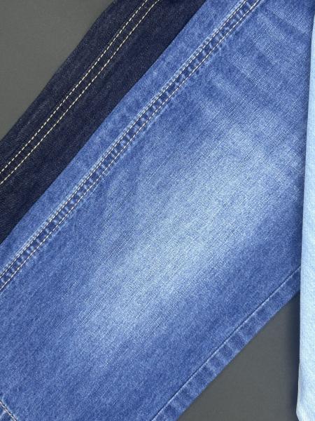 Quality 7.4oz Cotton Denim Fabric Soft Lightweight Cotton Denim Breathable For Summer Shirts And Dresses for sale