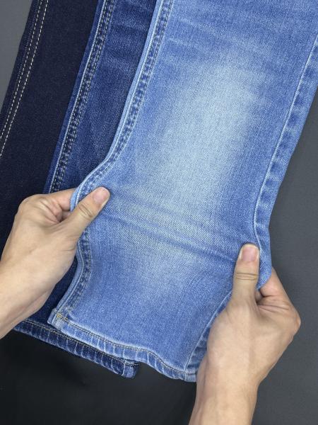 Quality 11.7oz Stretch Denim Fabric Breathable Twill Weave Denim High Cotton For Jeans And Casual Wear for sale