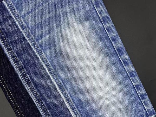 Quality 12.3oz 100% Cotton Denim Fabric Classic Dark Blue Heavyweight Denim Fabric , Pure Natural Fiber for sale