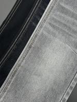 Quality 13.4oz Mercerized Black Cotton-Polyester Heavyweight Denim for Durable Jeans & for sale
