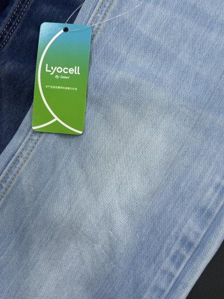 Quality 8.8oz Dark Blue 100% Lyocell Lightweight Denim for Summer Jeans & Casual Apparel for sale