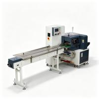 China BOPP Tape Horizontal Flow Wrapping Machine High Capacity Horizontal Flow Wrap Machine for sale