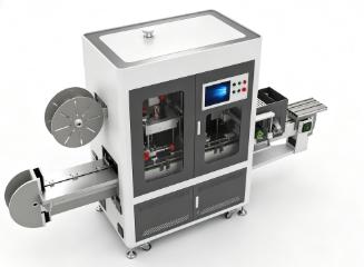 China 1.5 kW Stainless Steel Sleeve Labeling Machine Automatic Linear Labeling Machine for sale