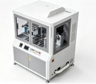 China Two Side Automatic Labeling Machine 220V 50HZ Bottle Sticker Labelling Machine 6000 Bottles Per Hour Output for sale