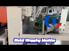 spring type heat shrink packaging machine semi auto shrink film packing machine for masking tape