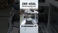 ZRF‑450L+DRS-4522 Shrink Packing Line | Wide Size Single Packaging