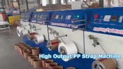 High Speed PP Strap Production Line