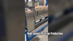 Fully Automatic PP Strap Production Line High Efficiency