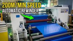 High‑Speed Tape Rewinder ZRF‑1300 | 200m/min Automatic Adhesive Tape Converting Machine