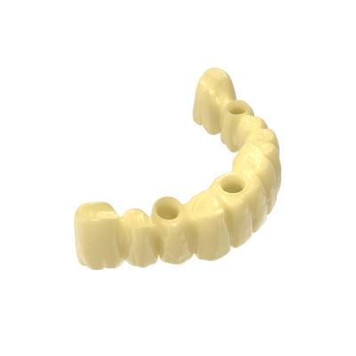 China Temporary Crown And Bridge Resin DLP Printer Dental 3d Resin for sale