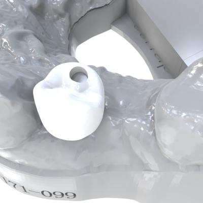 China Zhongchuang Medicals Resin Permanent Crown Materials The Perfect Blend Of Synthetic Resin And Ceramic Components for sale