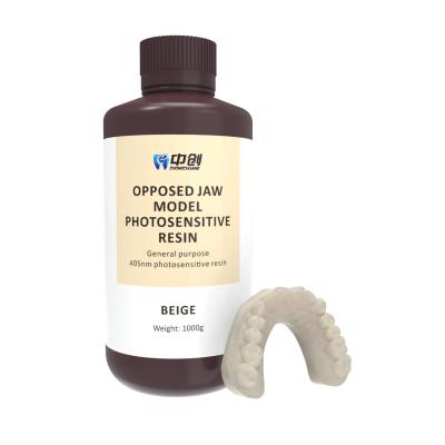 China Opposite Jaw Model Resin 3D Printed Dental Model Resin Thermal Resistance for sale